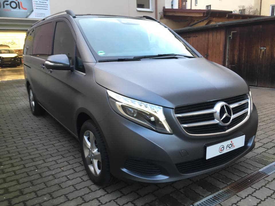 Mercedes V-Klasse Anthrazit Matt Metallic - LP-Foil.de
